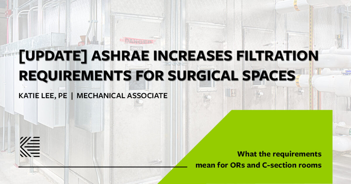 [UPDATE] ASHRAE Increases Filtration… | Karpinski Engineering